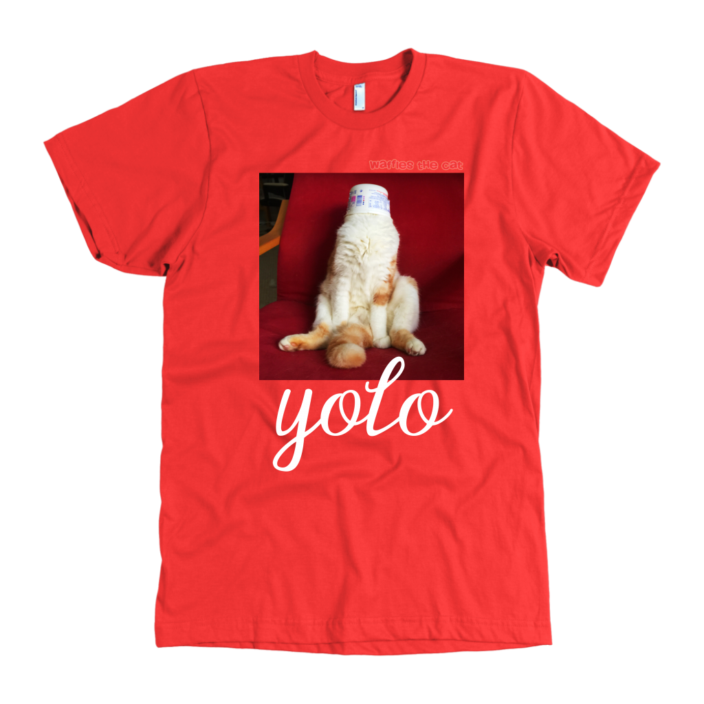 Yolo Shirt – Waffles the Cat
